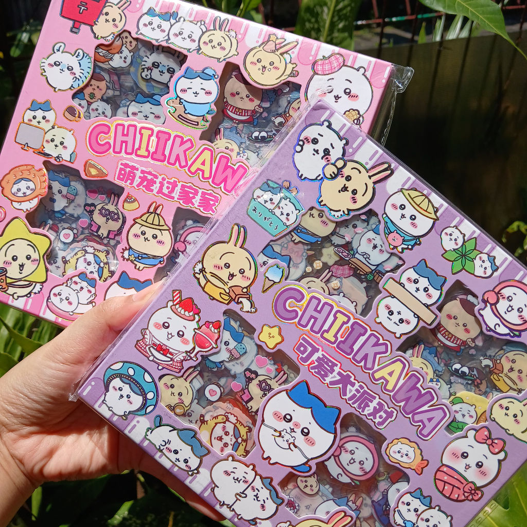 Jual CHIIKAWA stiker box lucu anak 100pcs hadiah kreatif & edukatif ...
