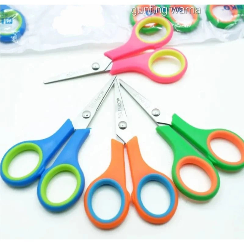 Jual LYSASHOP Gunting Kertas Satuan Gunting Kecil Warna Anak Sekolah ...