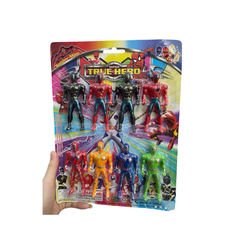 Jual Mainan Robot Super True Hero 8 Pcs | Shopee Indonesia