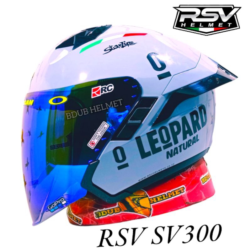Jual HELM RSV SV300 MODEREN GRAY - PAKET GANTENG - VISOR IRIDIUM ...