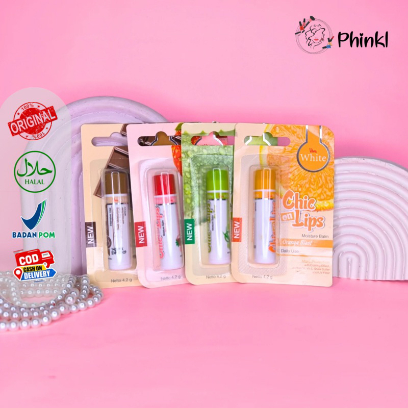 Jual `ღ´ PHINKL `ღ´ Chic on Lips Viva lipbalm lipgloss pelembab bibir ...