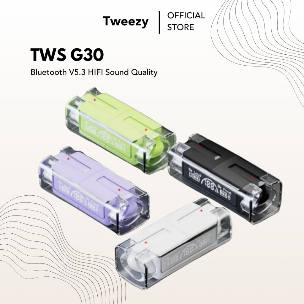 Jual TWS Bluetooth G30 Earphone for Android IOS iPhone iPad Macbook ...