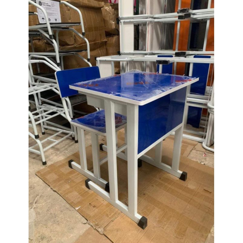 Jual MEJA SEKOLAH BESI kursi siswa Meja belajar | Shopee Indonesia