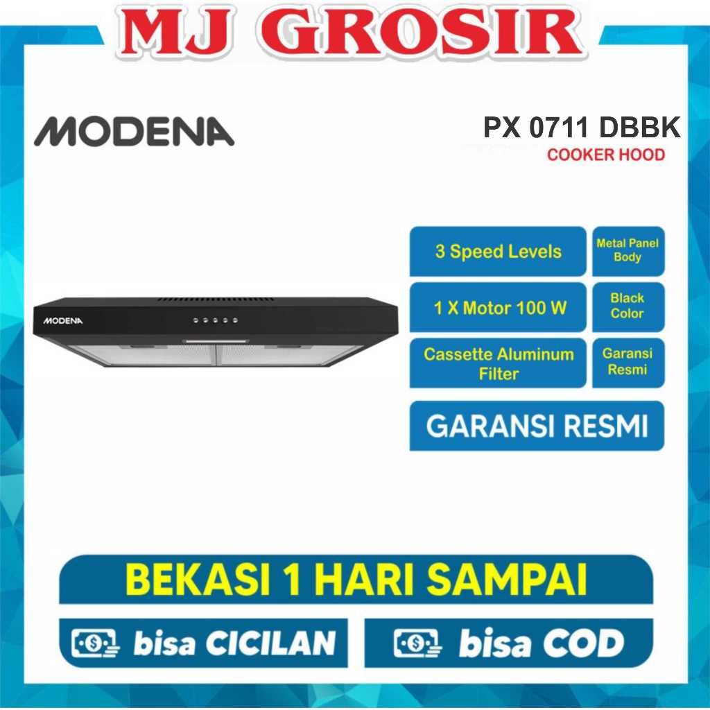 Jual COOKER HOOD MODENA PX 0711 DBBK EXHAUST KOMPOR TUDUNG HISAP ...