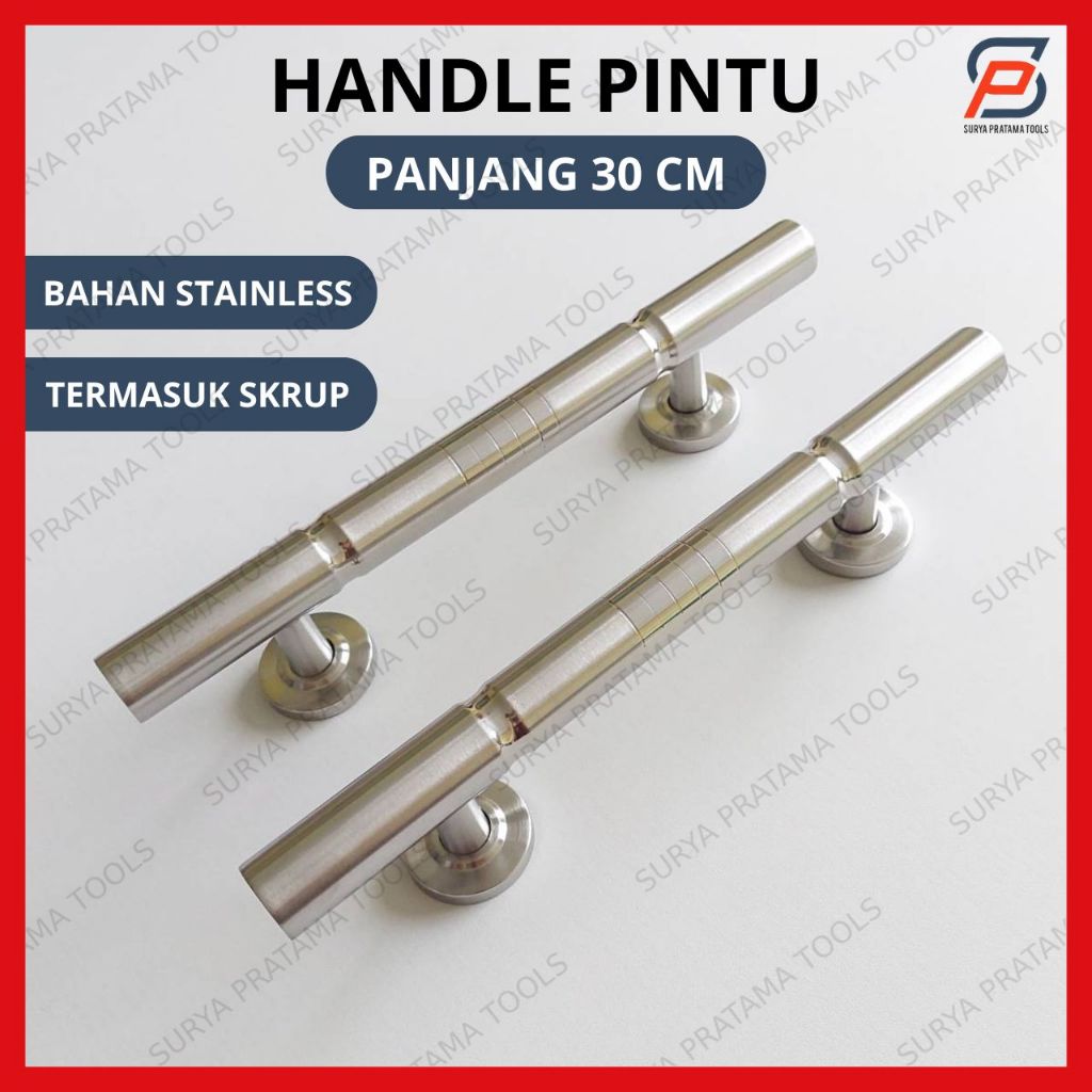 Jual Handle Pintu Rumah 30 cm Tarikan Pintu Stainless Gagang Pintu ...