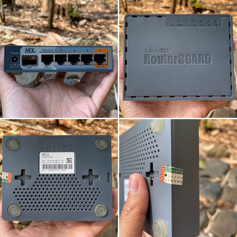 Jual Mikrotik RB760iGS hEX S versi upgrade dari RB750GR3 RB750 RB 750 ...