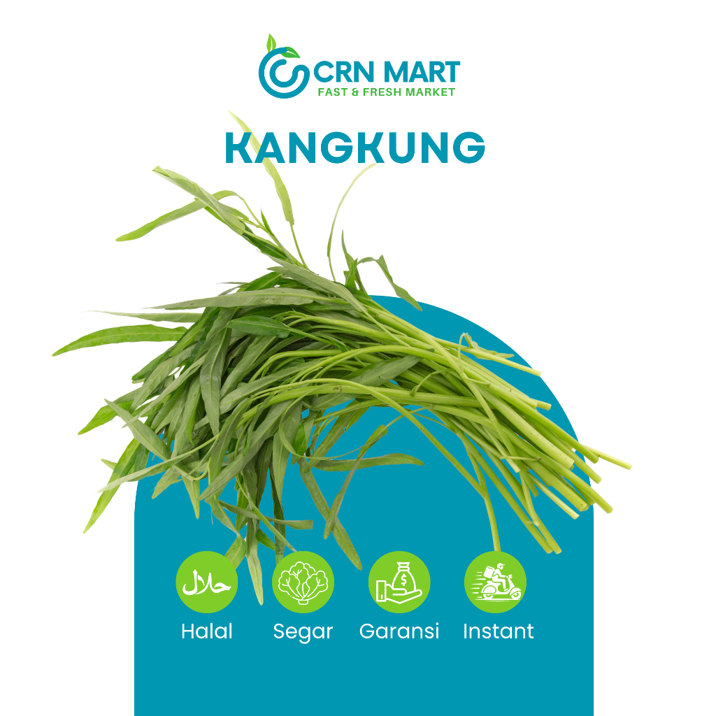 Jual CRN MART - Sayur Kangkung Segar/Sayuran Segar/Kangkung Fresh 1 ...