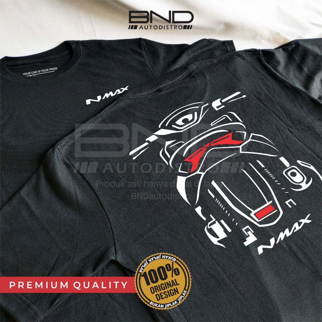 Jual Kaos Yamaha N-max New REAR - Kaos Nmax Kaos Motor | Shopee Indonesia