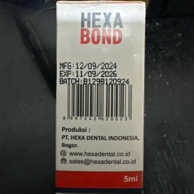 Jual Hexa Bond/ Hexabond/ Bonding 5ML EXP12/09/2026 | Shopee Indonesia
