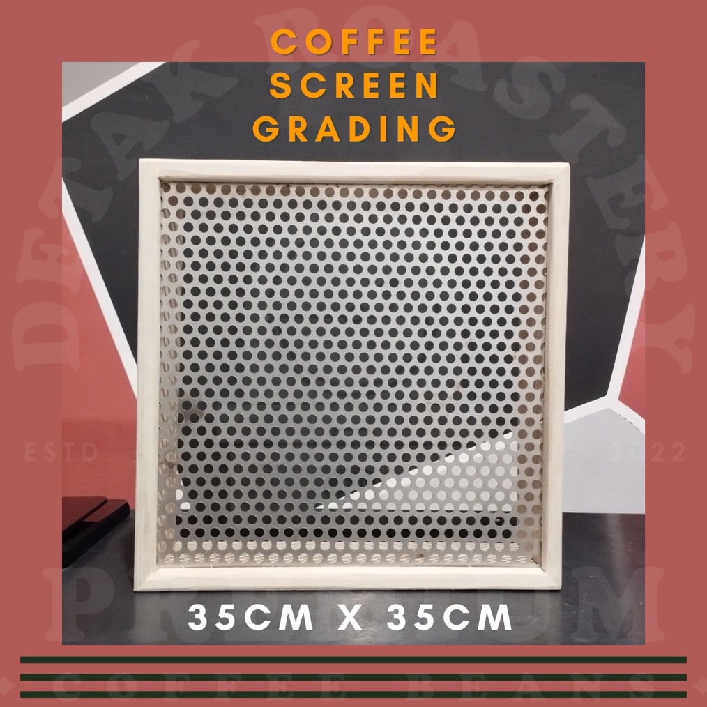 Jual Alat Sortir Kopi Screen Grading Ukuran 4mm Sampai 9mm | Shopee ...