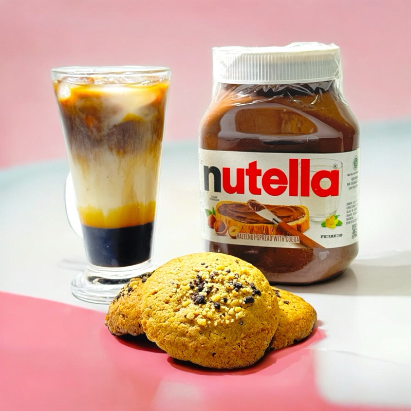 Jual Soft Baked Original Nutella Cookies Kue (3pc) | Shopee Indonesia