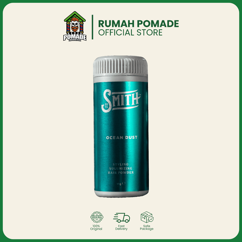 Jual SMITH Ocean Dust Hair Styling Powder Pomade Bubuk Smith Original ...