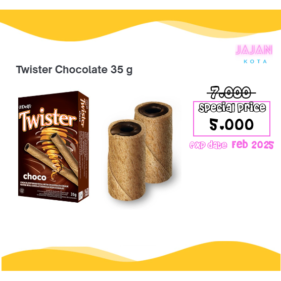 Jual Twister Chocolate 35 g | Shopee Indonesia