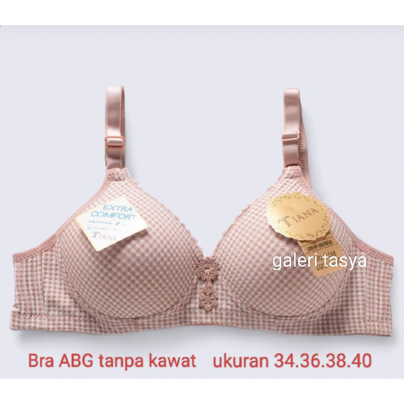 Jual A108 Bra ABG tanpa kawat CUP A Kancing 2 ukuran 34.36.38.40 ...