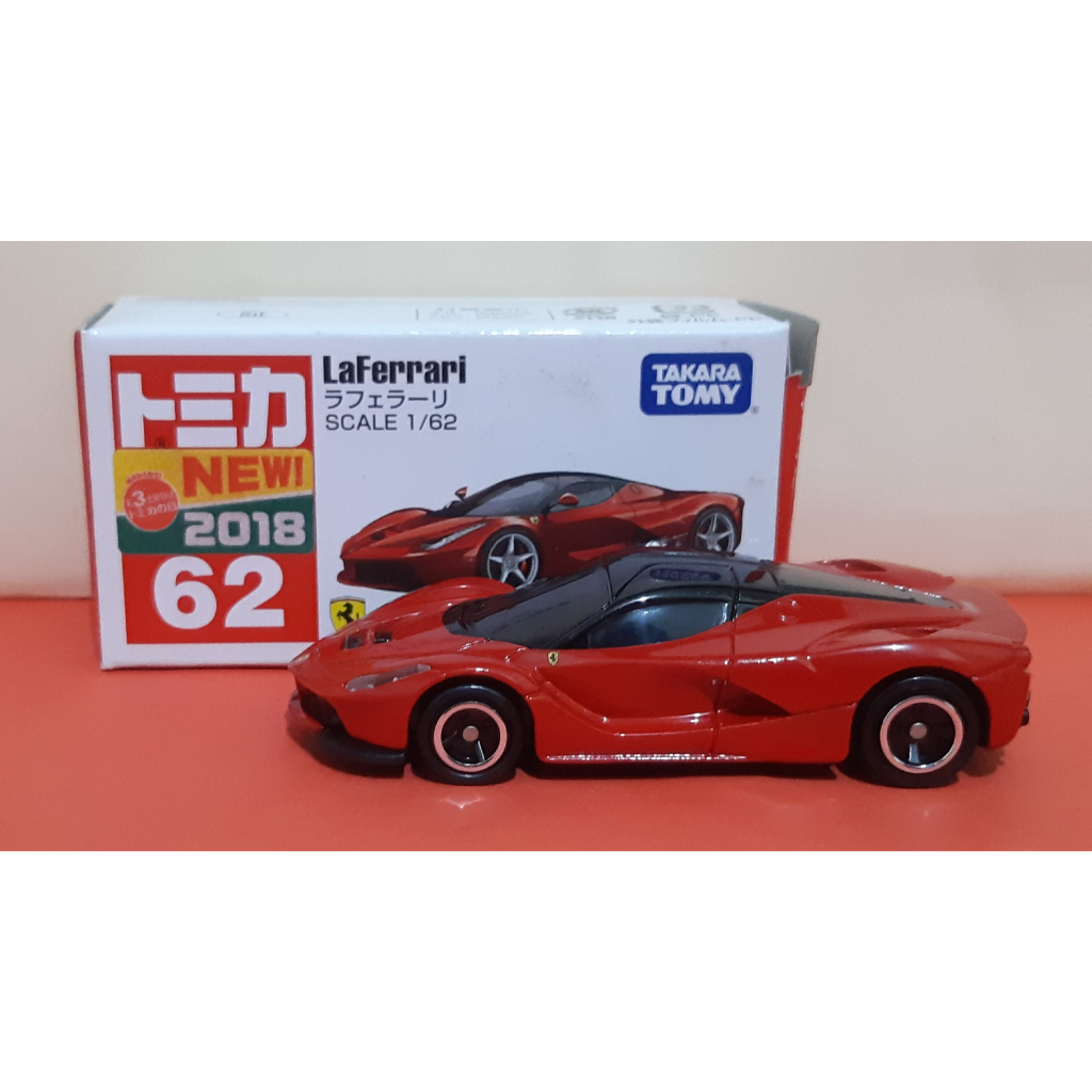 Jual Takara Tomy Tomica 62 LaFerrari (Red) | Shopee Indonesia