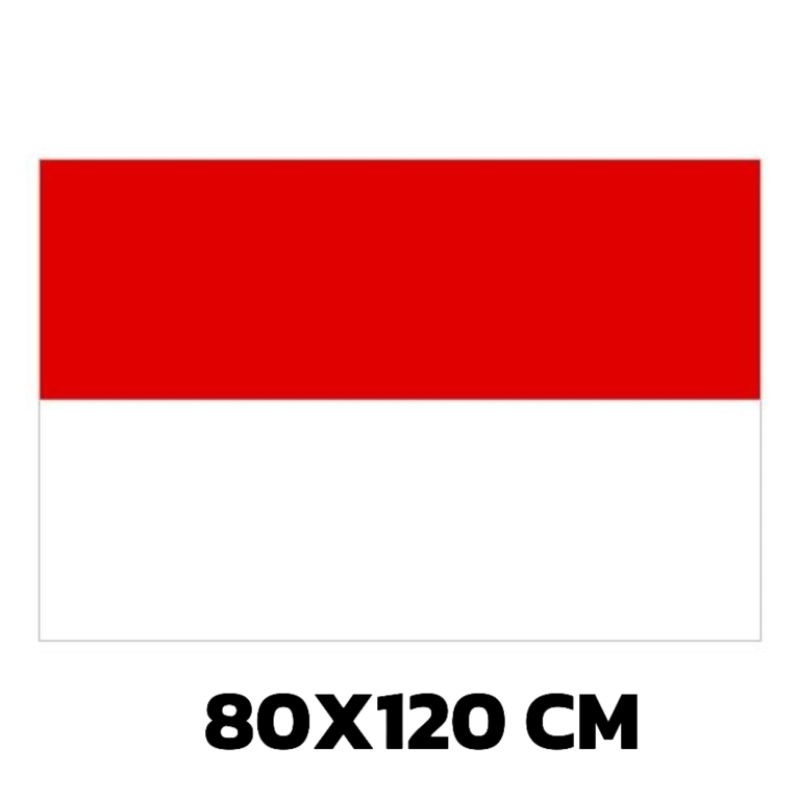Jual Bendera Merah Putih Ukuran 80x120 Cm Bendera Negara Indonesia ...