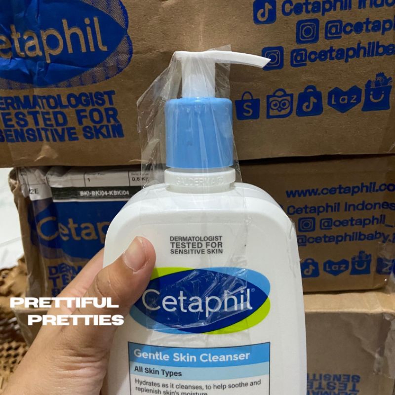 Jual Cetaphil Gentle Skin Cleanser 500ml/1000ml dengan Niacinamide ...