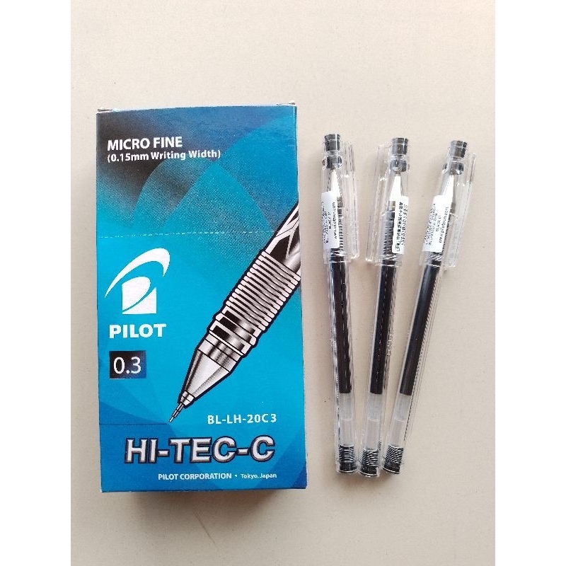 Jual Pulpen Gel Pen Hi - Tech Pilot 0,3 Mm ( Pcs ) [ Original ...