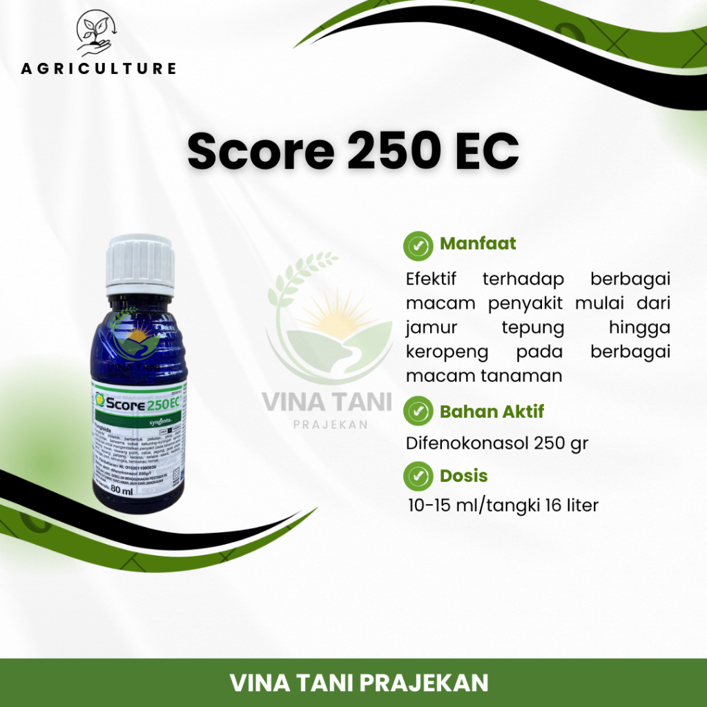 Jual Score 250 EC - 80 ml (Fungisida) | Shopee Indonesia