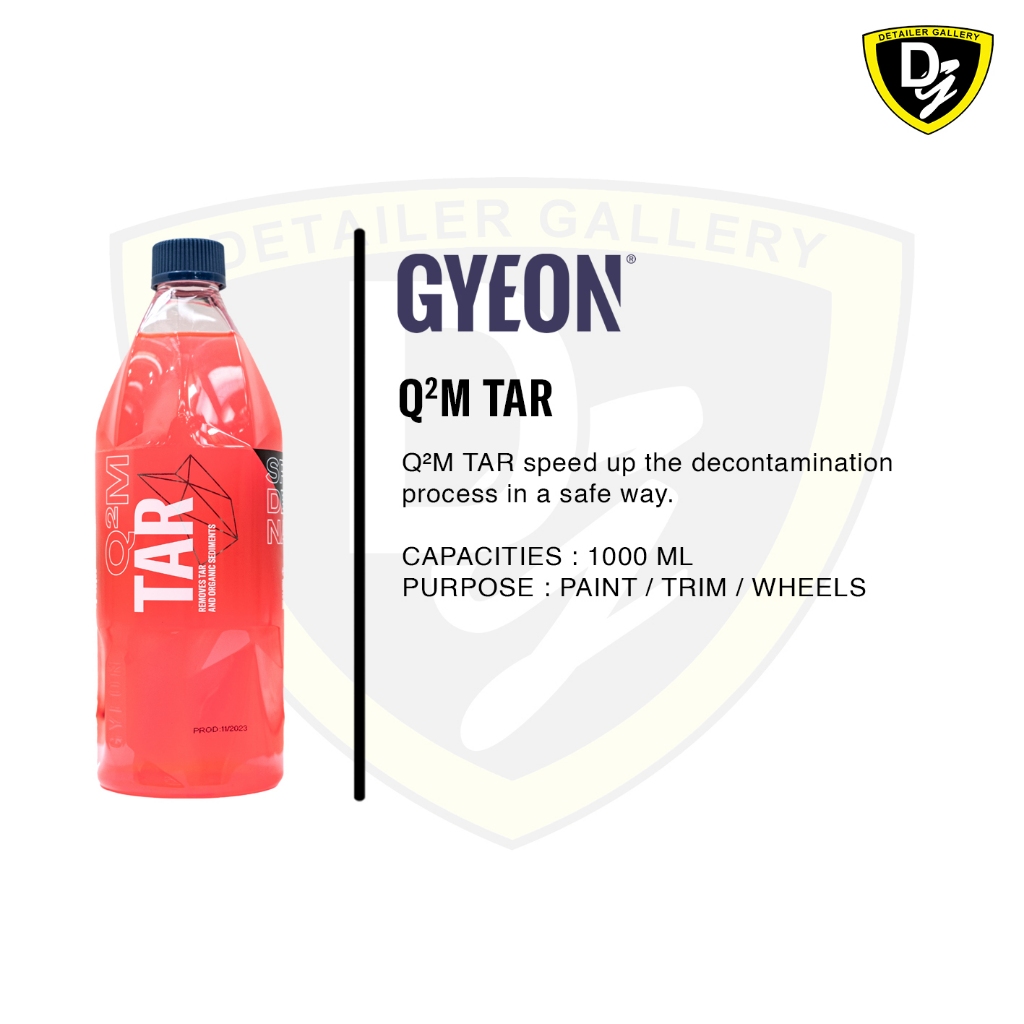 Jual Gyeon Q2M Tar 500ml & 1000ml Tar and organic sediment | Shopee Indonesia