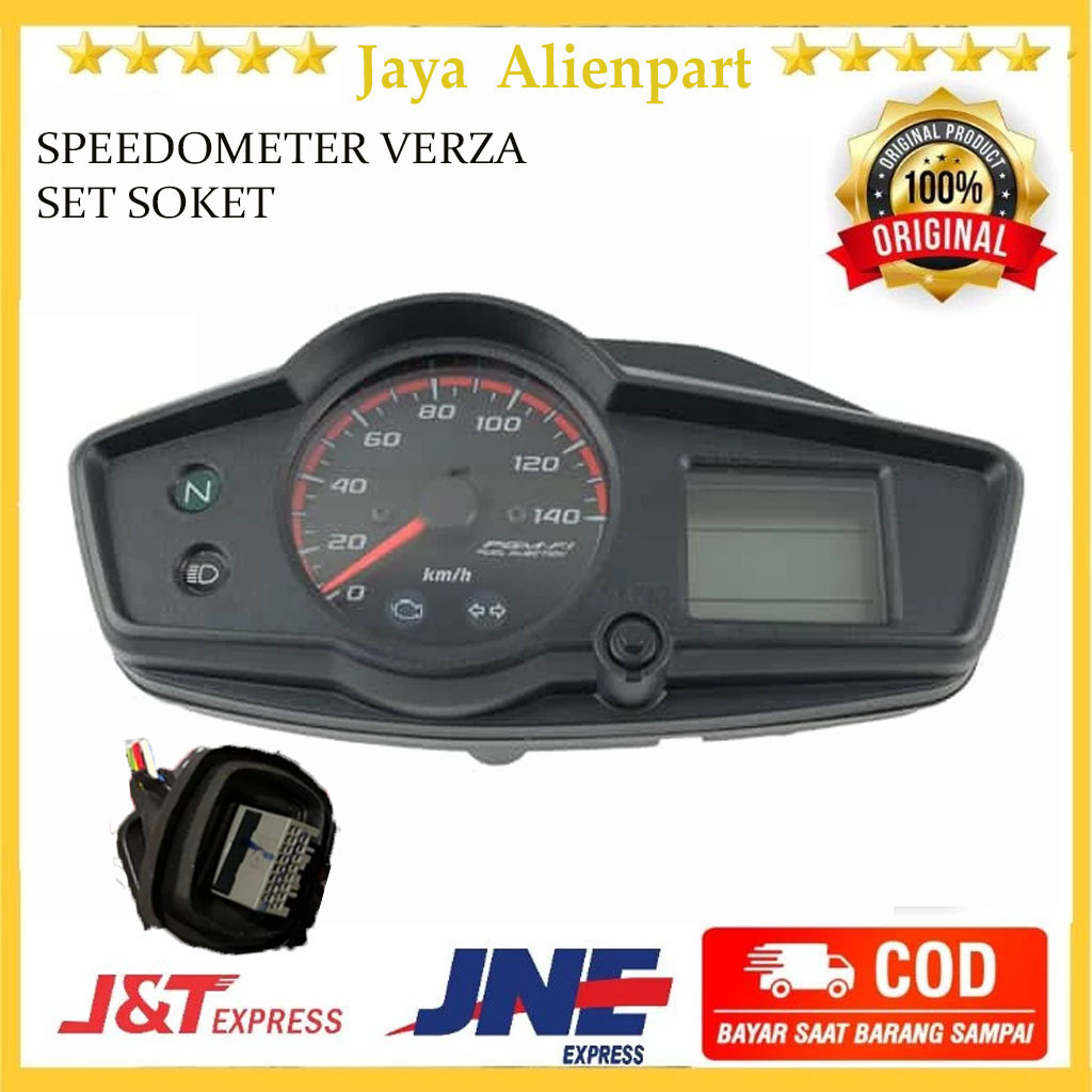 Jual Speedometer Spido Kecepatan Honda Verza Original Set Soket Spido ...