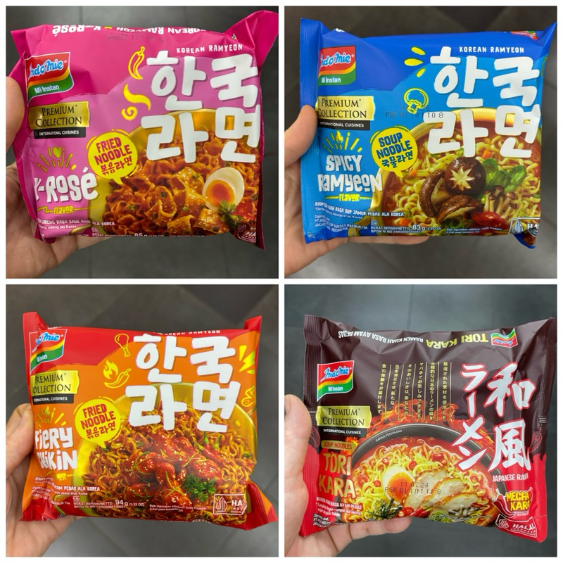 Jual Indomie premium collection Korean Ramyeon Premium Collection | Indomie Ramyeon Fiery Chiki ...