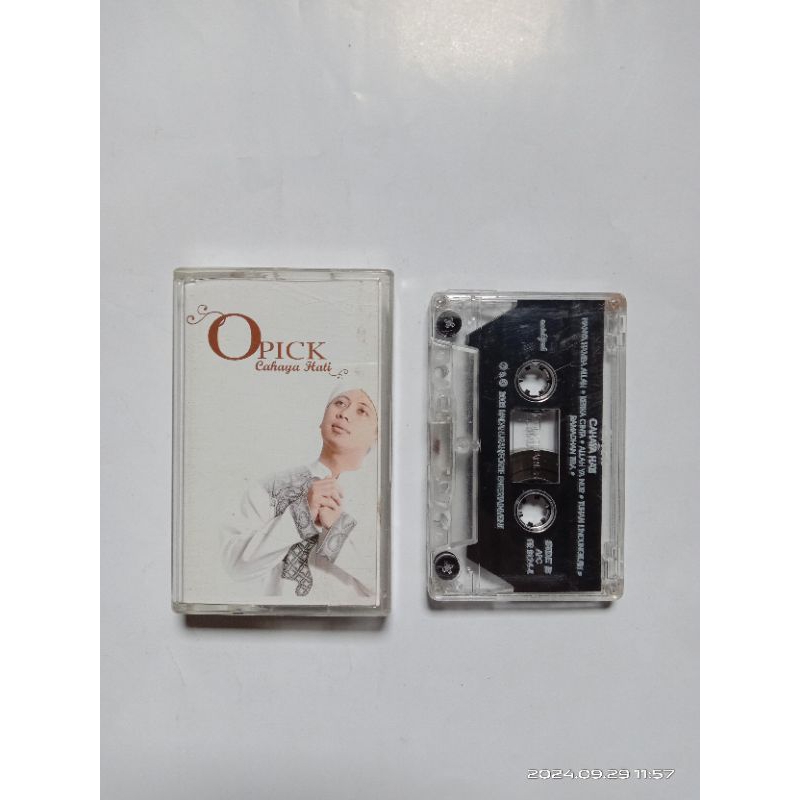 Jual Kaset Pita Opick - Cahaya Hati - Kaset Pita Lagu Religi Opick ...