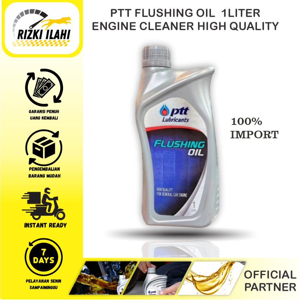 Jual PTT Lubricants Flushing Oil 1L Oli Engine Flush Pembersih Penguras ...