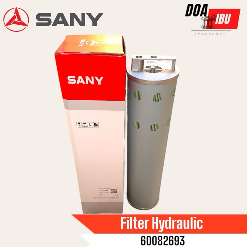 Jual Filter Hidrolik / Filter Oil Return SANY SY55C, SY75C 60082693 ...