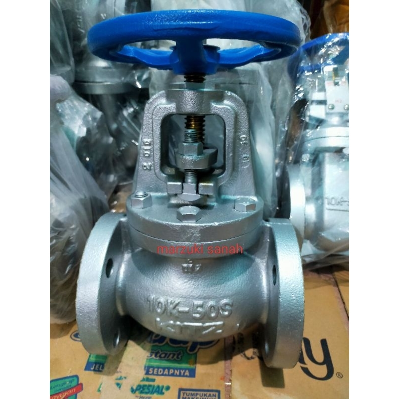 Jual Globe Valve Flange Jis 10K-50 (Kitz) | Shopee Indonesia
