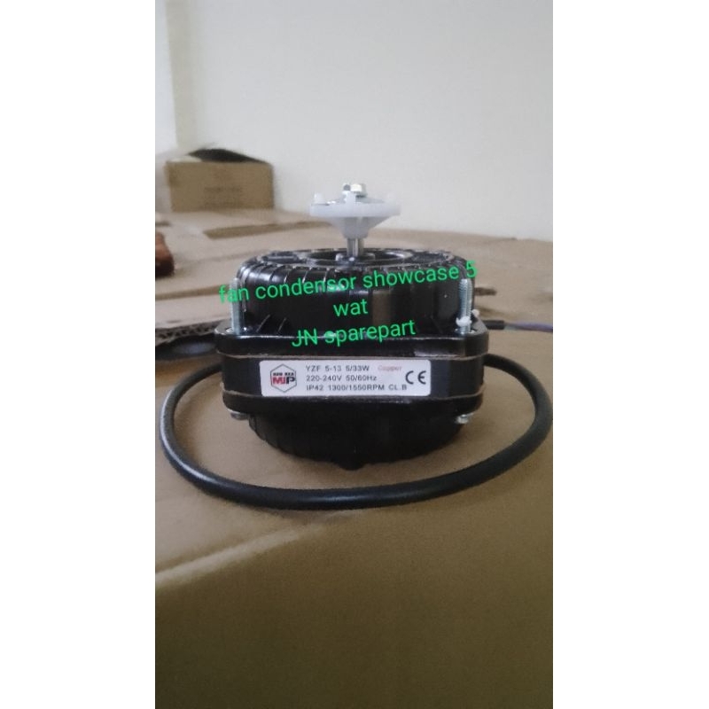 Jual Fan motor kondensor kulkas showcase 5 wat | Shopee Indonesia