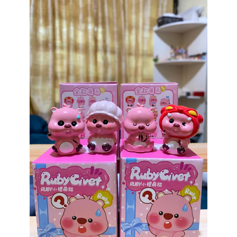 Jual SELECTED Loopy ruby civet Blind box | Shopee Indonesia