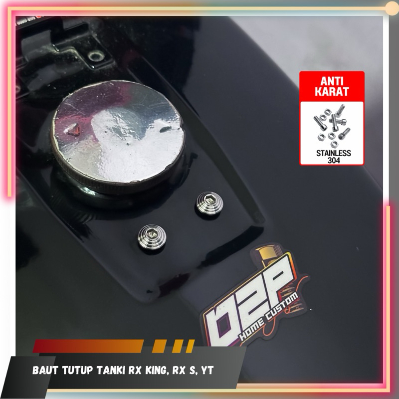 Jual Baut tangki rx king baut tutup tanki rx king,rxs,yt L stainless ...