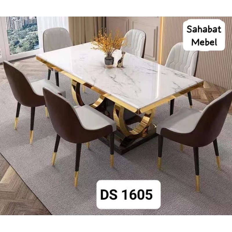Jual meja makan 6k marmer import | Shopee Indonesia