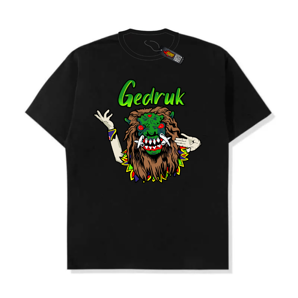 Jual BAJU KAOS VIRAL GEDRUK BUTO IJO BARONG BANTENGAN MBEROT DISTRO ...