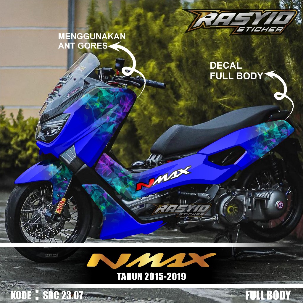 Jual Sticker Decal Full Body Yamaha Nmax Lama Old 2015 2016 2017 2018 ...