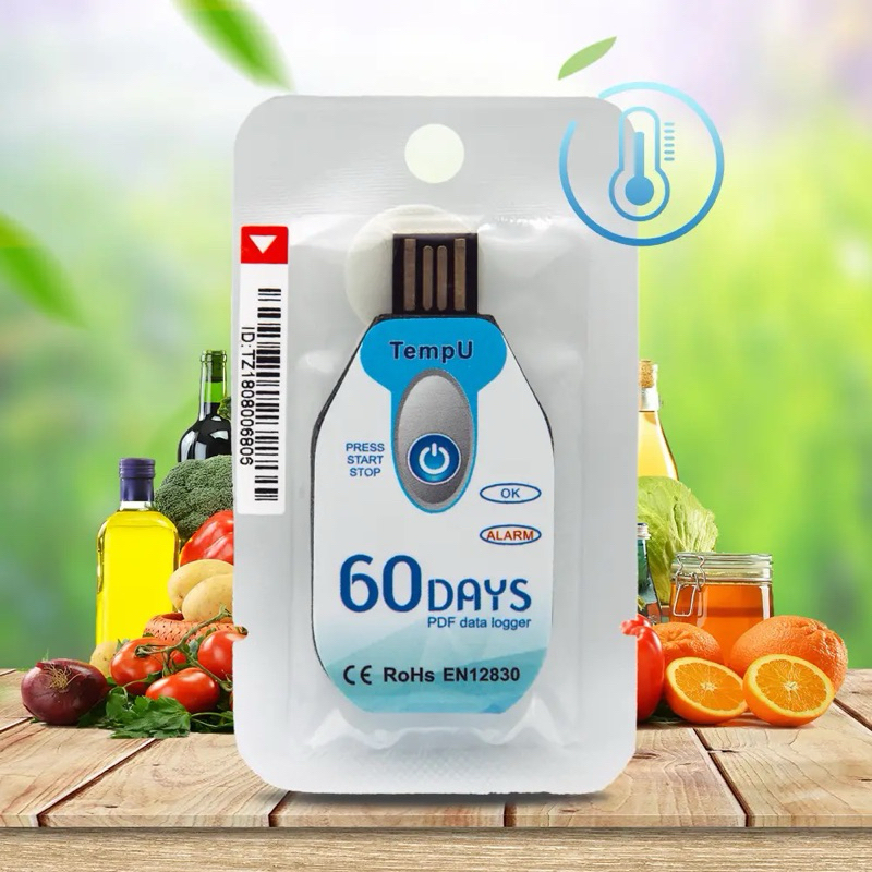 Jual Temperature Data Logger 60 Days TempU Tzone PC Thermometer ...