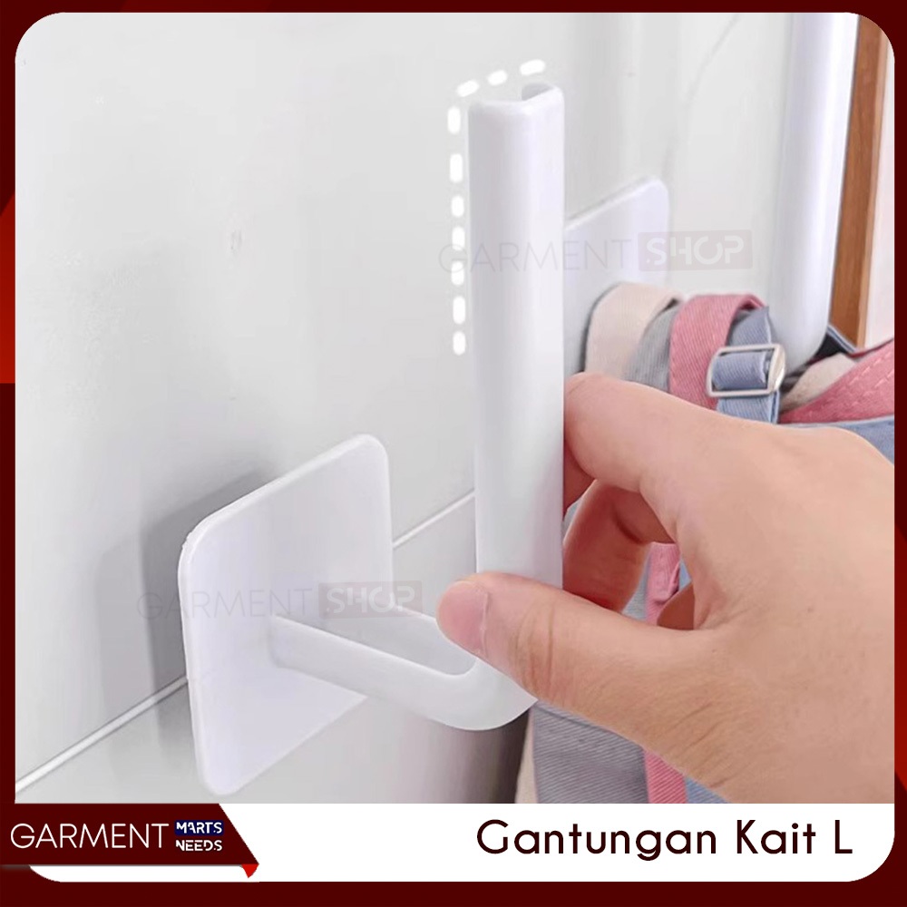 Jual Gantungan Topi Tempel Hanger Organizer Penyimpanan Topi Kunci ...