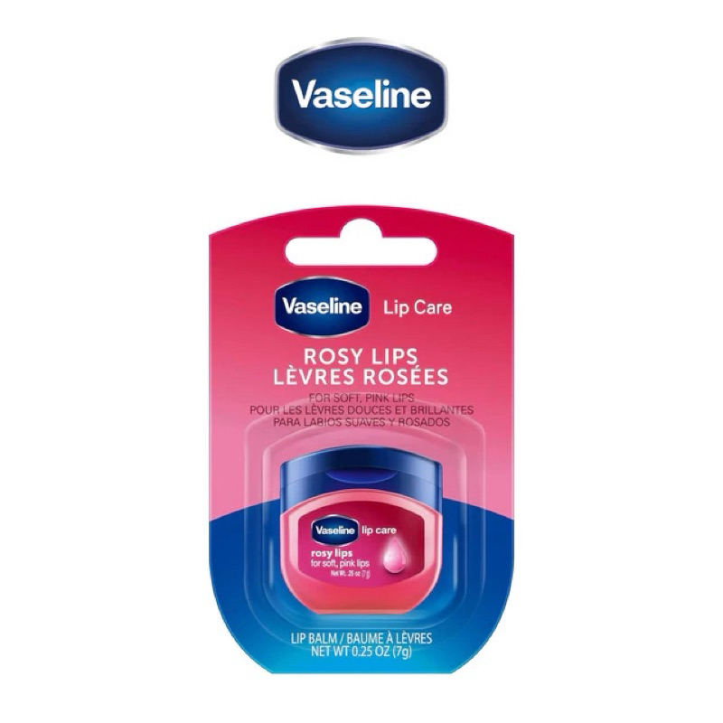 Jual VASELINE Lip Care Balm Jar 7g - Rosy Lips (100% Original) | Shopee Indonesia