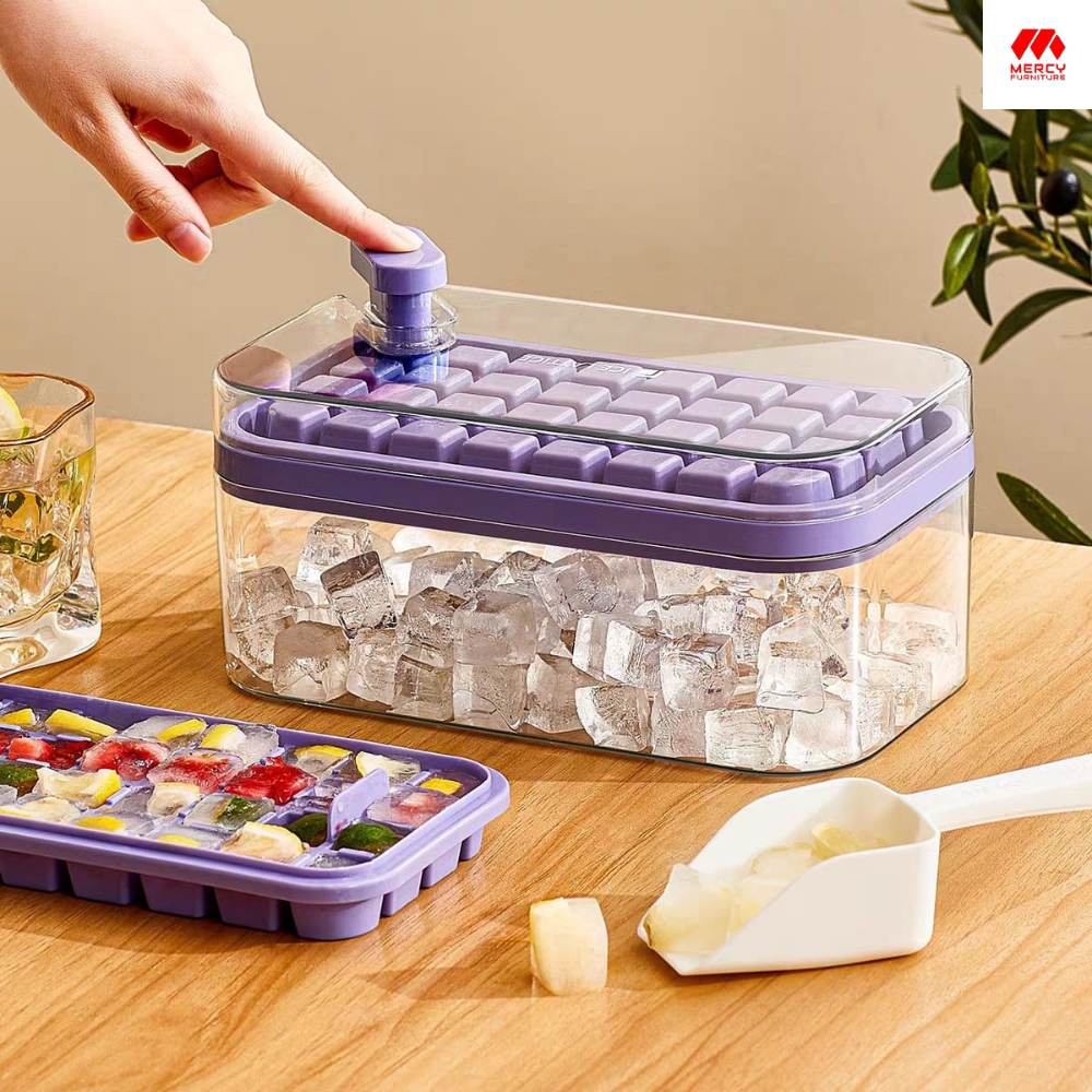 Jual Mercy Ice Cube Alat Cetakan Es Batu Food Grade Ditekan Kotak ...