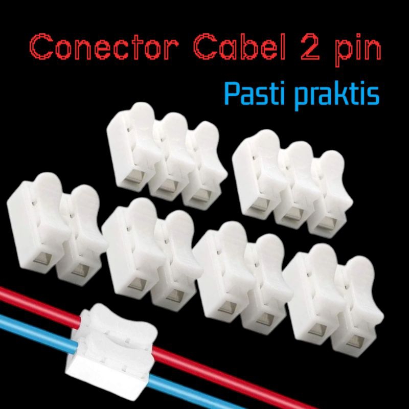 Jual Quick connect kabel CH-2 pin [ 20 biji ] | Shopee Indonesia