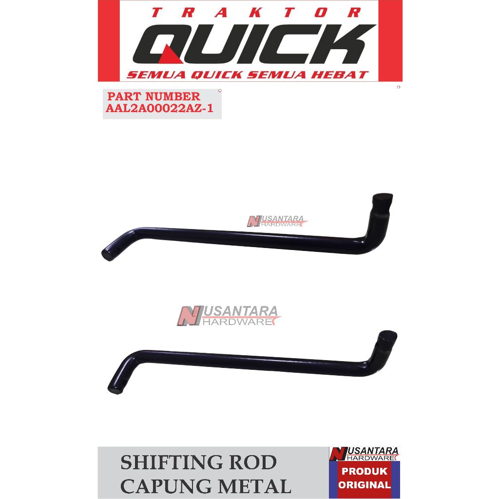 Jual shifting rod traktor quick capung metal,tuas penggeser kopling ...