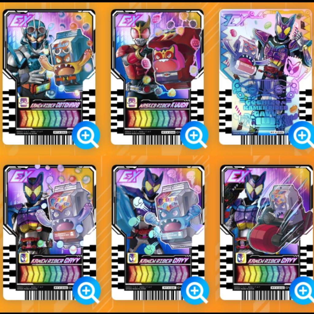 Jual Kamen Rider Gavv Chemy Card Phase EX02 Recast Non Bandai Bootleg ...