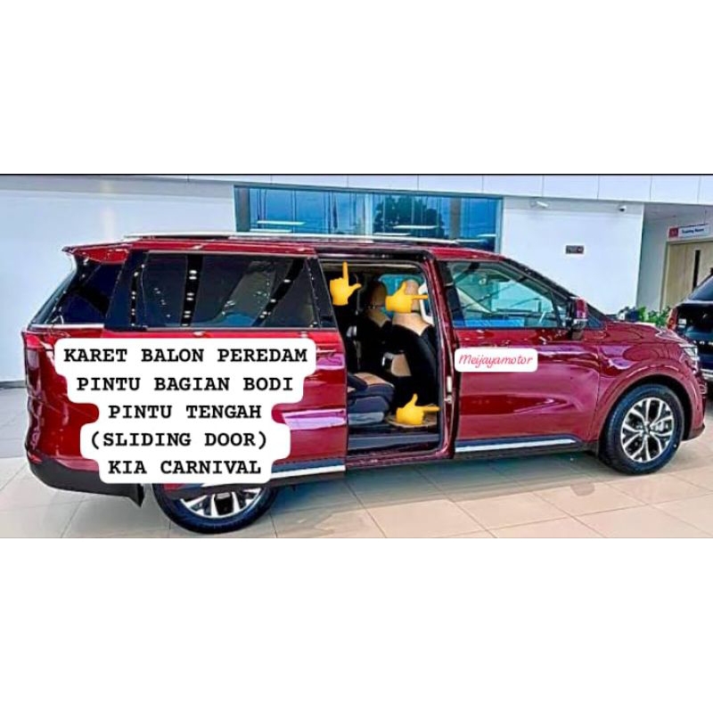 Jual KARET BALON PEREDAM PINTU TENGAH(SLIDING DOOR) KIA CARNIVAL ...