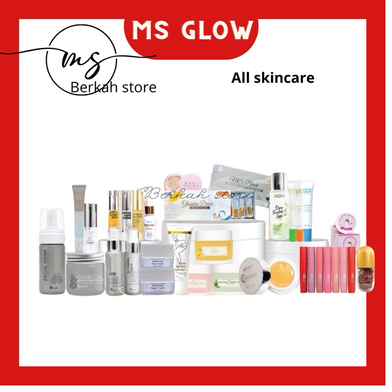Jual ETALASE RESSELER SKINCARE M.s GL*W original | Shopee Indonesia