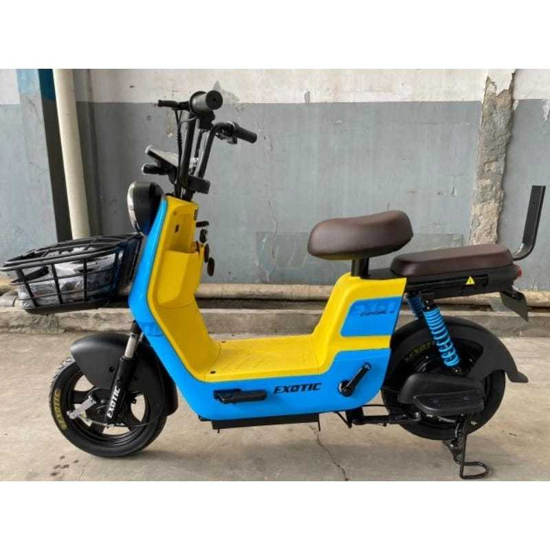 Jual SEPEDA LISTRIK EXOTIC EXPLOR POWER 500 WATT E BIKE ELEKTRIK ...