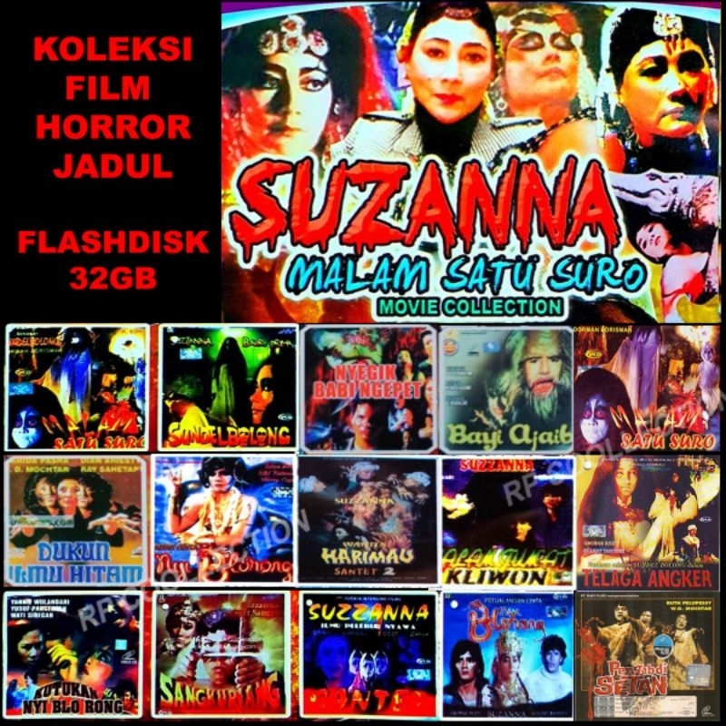 Jual READYSTOCK KASET DVS FILM KOLEKSI HOROR LEGENDA INDONESIA SUZANA LENGKAP | Shopee Indonesia