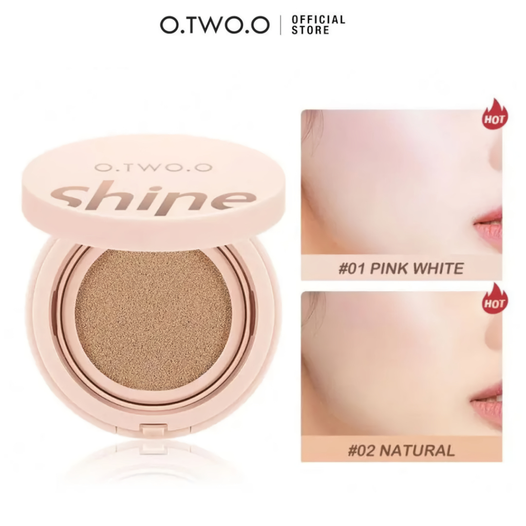 Jual [New arrive]O.TWO.O Air CUSHION BB Cream Natural Makeup Poreless ...