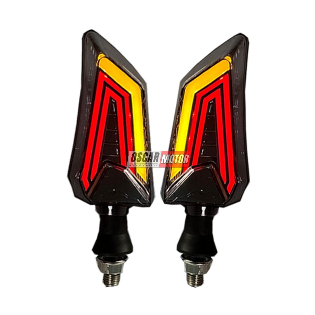 Jual Lampu Sen Running Universal Model Lazy R8 Led V Motor ADV 150/160 ...