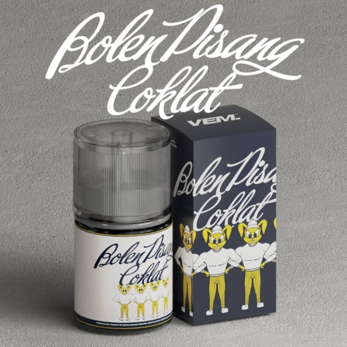 Jual LIQUID BOLEN PISANG COKLAT 60ML EXCLUSIVE BY VEM | Shopee Indonesia